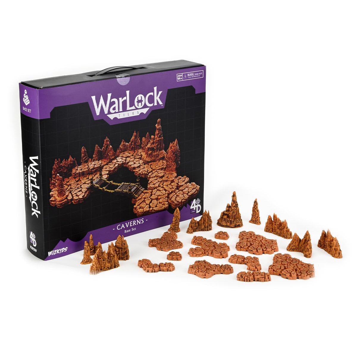 WizKids Warlock Tiles: Base Set β Caverns
