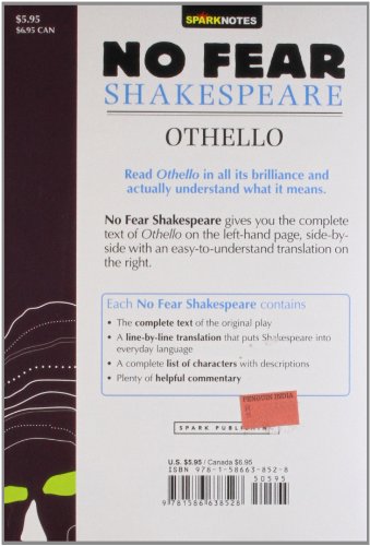 Othello: No Fear Shakespeare Side-by-Side Plain English (Volume 9)