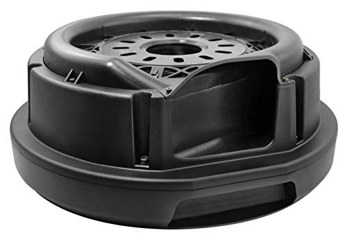 Rockville RockGhost Active Powered 8" Hidden Car Subwoofer Sub For 15"/16"/17" Full Size Spare Tire