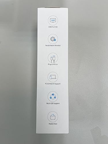 EZCast Wireless HDMI to HDMI Transmitter and Receiver, 1080P 60HZ, Screen Mirror and Extend to TV for Laptop/PC/PS5, 30m HDMI, 40m HDMI, 50m HDMI
