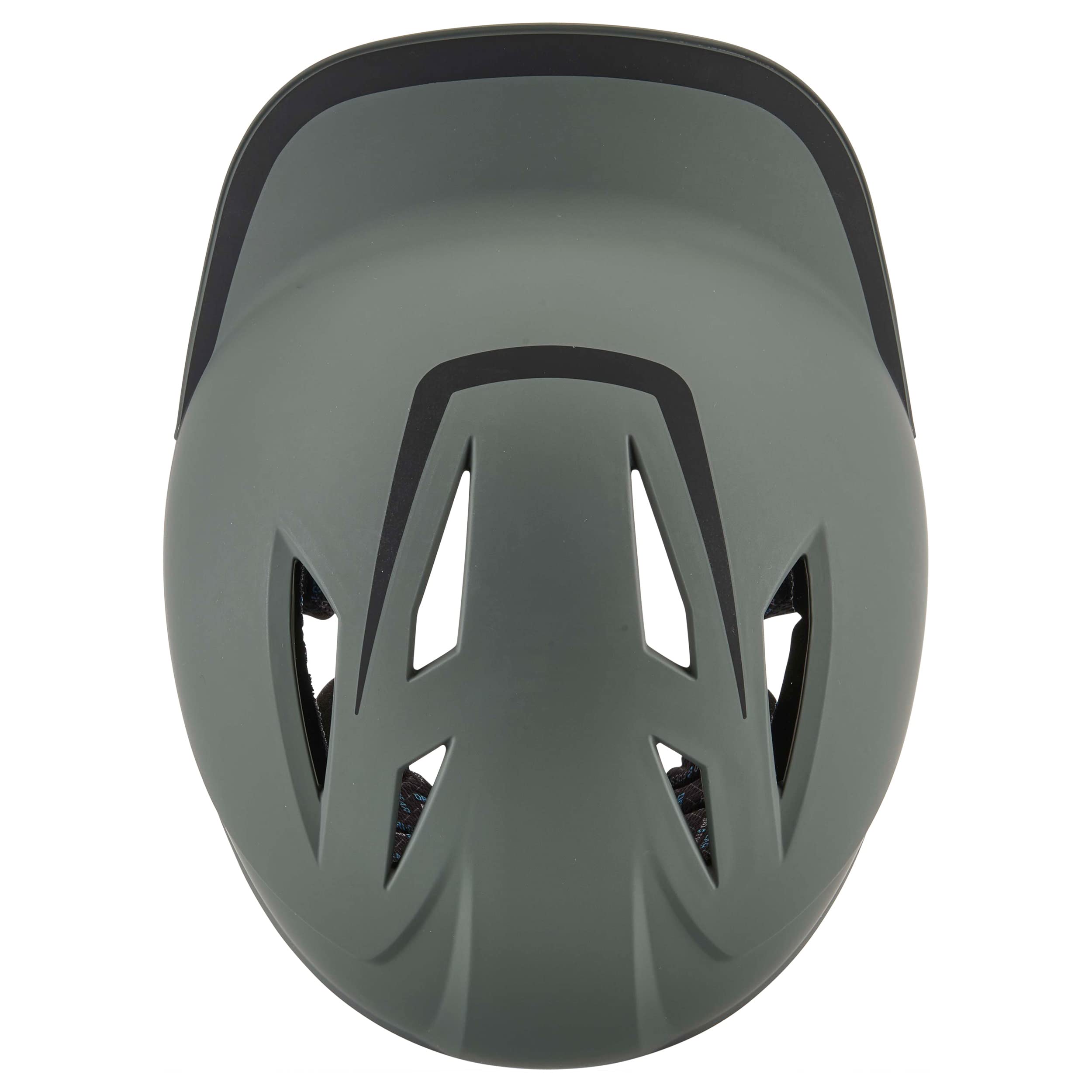 CHAMPRO HX Legend Plus Performance Baseball Batting Helmet with Removeable Jaw Guard in Two-Tone Color Matte Finish, Graphite, Black, Junior (HXM2GRJ) Medium