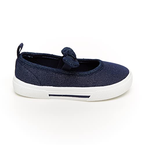 carter's Girls Capri Slip-On Sneaker, Navy, 6 Toddler