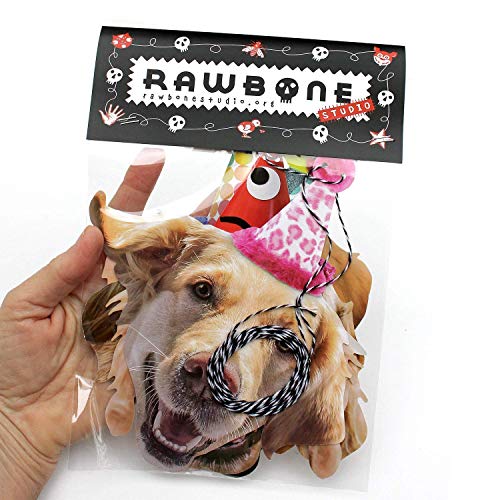 Golden Retriever Garland, dog birthday party banner decoration, Made in USA, Best Quality