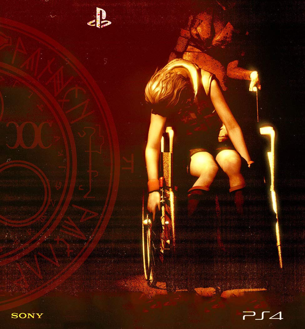 Skin Ps4 Old - Silent Hill - Limited Edition Decal Cover ADESIVA Playstation 4 Slim Sony Bundle