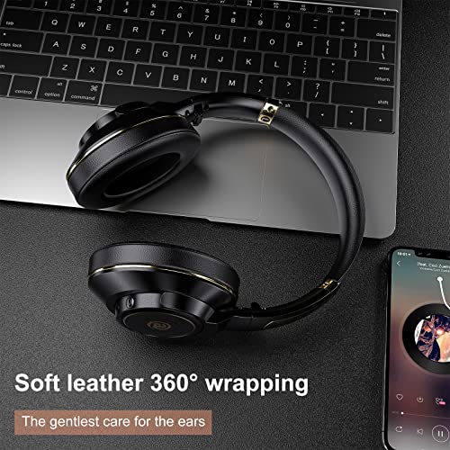 Replacement Ear Pads for Solo 2 & 3 Wireless On-Ear Headphones, PChero 2 Pairs Protein Leather Earpads Memory Foam Cushion Covers Compatible with Beats Solo2/Solo3 A1796/B0534 Headphone (Black)