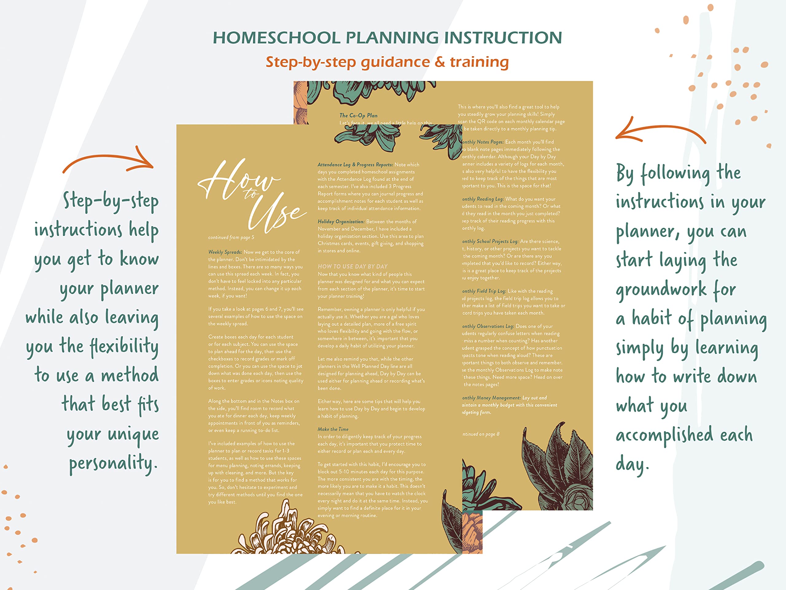 Day by Day Homeschool Planner, 2023-2024 School Year - by Well Planned Gal