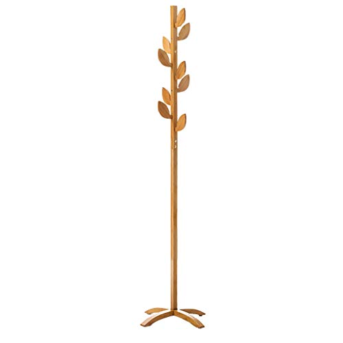 Coat Racks 9 Hooks Leaf Coat Stand Versatile Free Standing Coat Tree Clothes Hanger Hat Stand for Hallway Bedroom Home Office Max Load Capacity 25kg