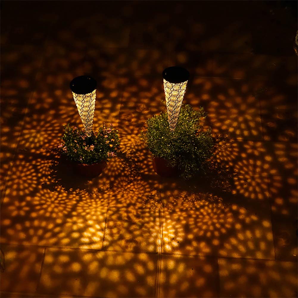 RRH Garden Lights Solar Powered Solar Garden Lamp Ground Plug Lamp Home Garden Courtyard Landscape Lawn Outdoor Waterproof Led Photosensitive Grass Plug Atmosphere Lamp Landscape Path Lights