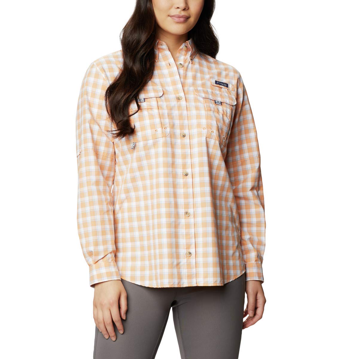 Columbia Women's Super Bahama Long Sleeve Shirt, Quick Dry