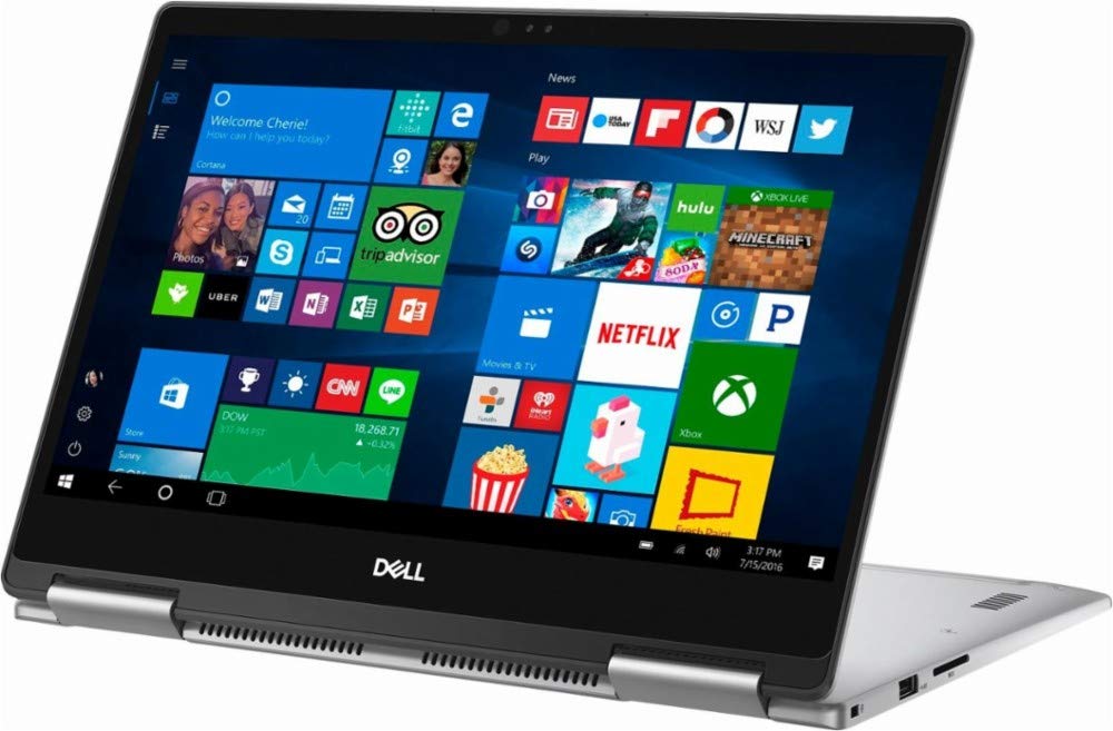 Dell Inspiron 7000 7373 2-in-1 13.3" FHD IPS Touchscreen LED Backlight Premium Laptop | Intel Core i5 (8th Gen) 8250U Quad-core 6MB Cache | 8GB DDR4 | 256GB SSD | Backlit Keyboard | Windows 10 Home