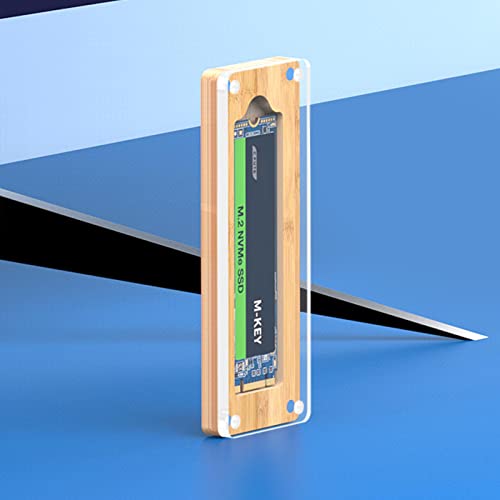 ecoticfate SSD Storage Support M.2 2280 | Waterproof Storage Case M2 2280 SSD Magnetic Adsorption | M.2 2280 Internal Solid State Drive Anti-Shock Protection