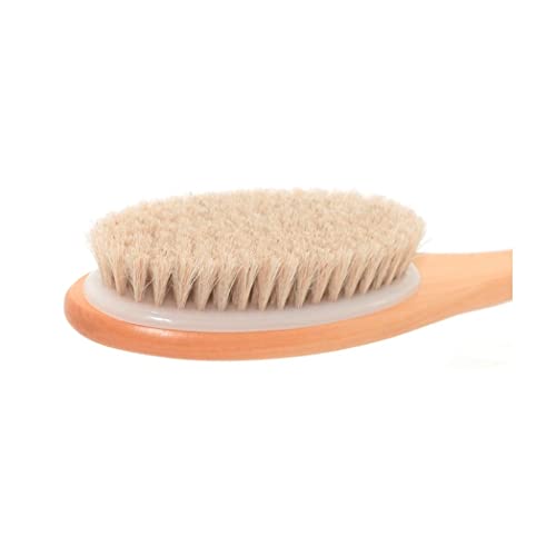 DXFBHWWS Bath Brushes Back Brush Long Handle for Shower for Women Men Horsehair Bathing Brushes