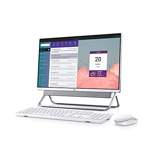 Dell Inspiron All in One 5490 23.8" FHD Touchscreen, 10th Gen Intel Core i5-10210U Processor, 256 PCle SSD HD, 8GB DDR4 RAM, Win 10 Home, 15-15.99 inches, Model:i5490-5043SLV-PUS