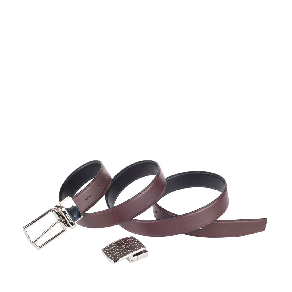 Coach SIGNATURE PLAQUE HARNESS CUT-TO-SIZE LEATHER BELT (COACH F65186)