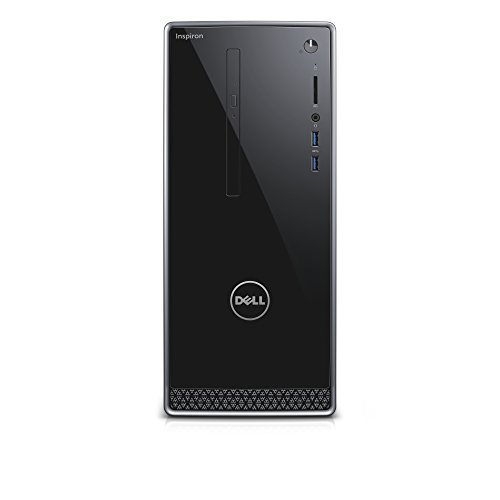 Dell Inspiron i3668-5113BLK-PUS Tower Desktop Black with Silver Trim