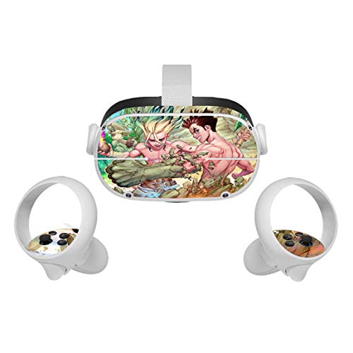 DuyThaibroshop Dr. Rock TV Series Anime Movie Oculus Quest 2 Skin VR 2 Skins Headsets and Controllers Sticker Protective Decal Accessories (only fit with Oculus Quest 2)