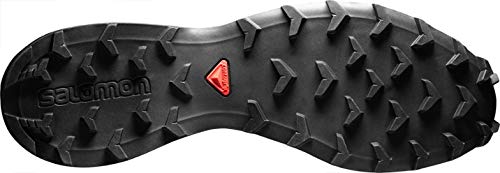 Salomon Men's Speedcross 4 Trail Running, Black/Black/Black Metallic, 10.5