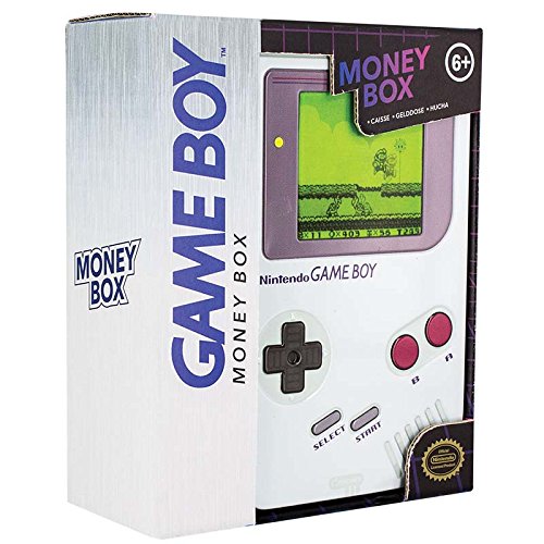 Paladone Nintendo Officially Licensed Merchandise - Classic Gameboy Bank - Money Box