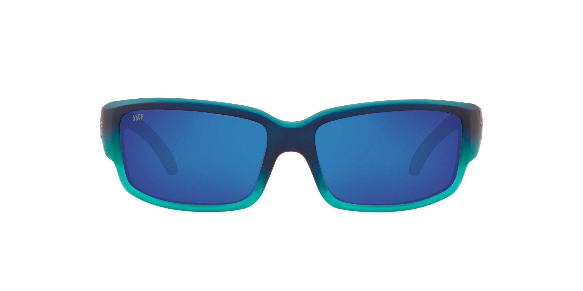 Costa Unisex Sunglasses Tiger Shark Ocearch Frame, Blue Mirror Lenses, 59MM