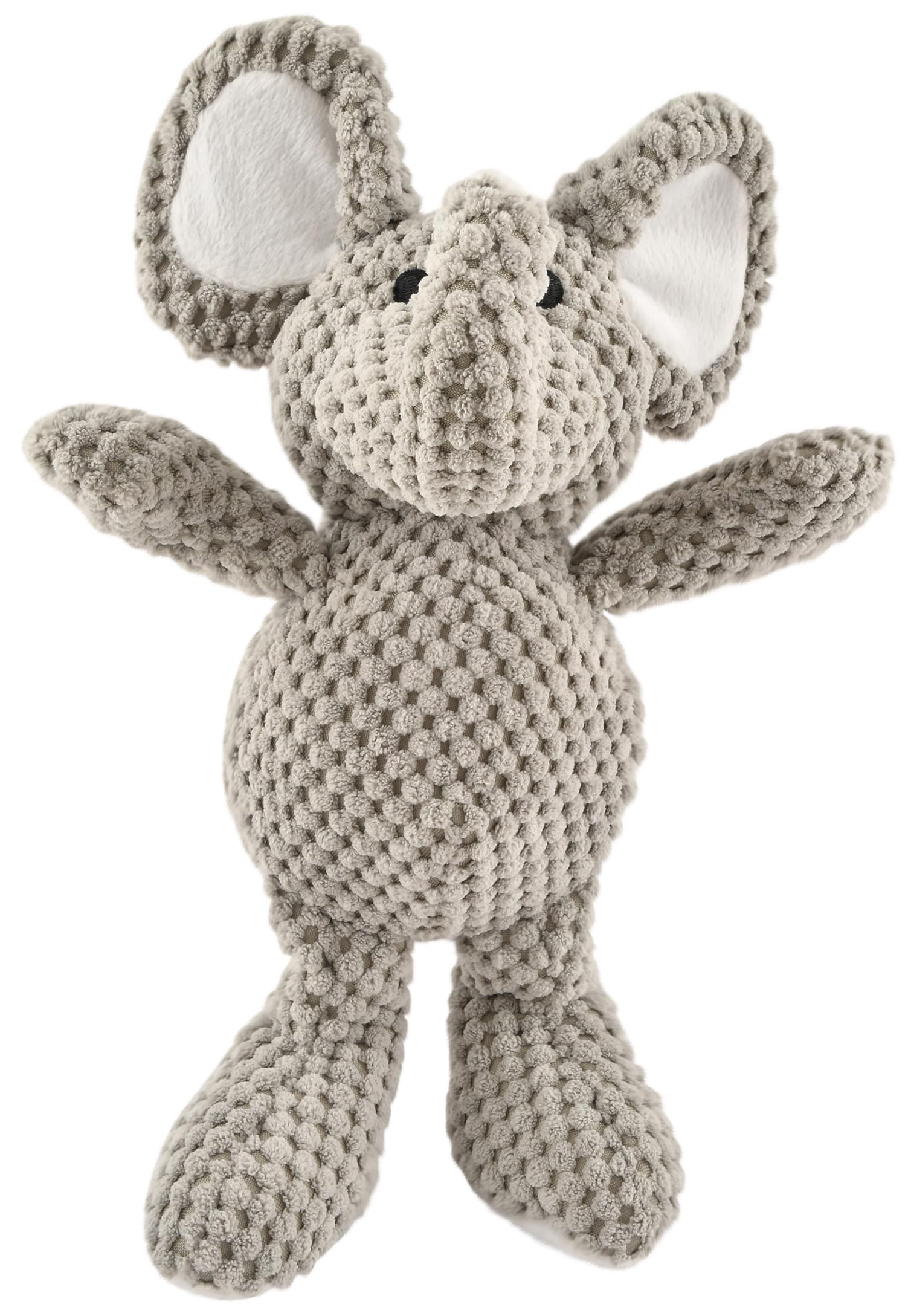 RUFFIN' IT Tuff Plush Jungle Friends Dog Toys - Stuffed Plush Elephant, Lion, and Monkey Toys