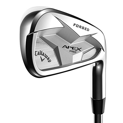 Callaway Golf 2019 Apex Pro Irons Set (Set of 8 Total Clubs: 4-9 Iron, PW, AW, Right Hand, Graphite, Stiff Flex)