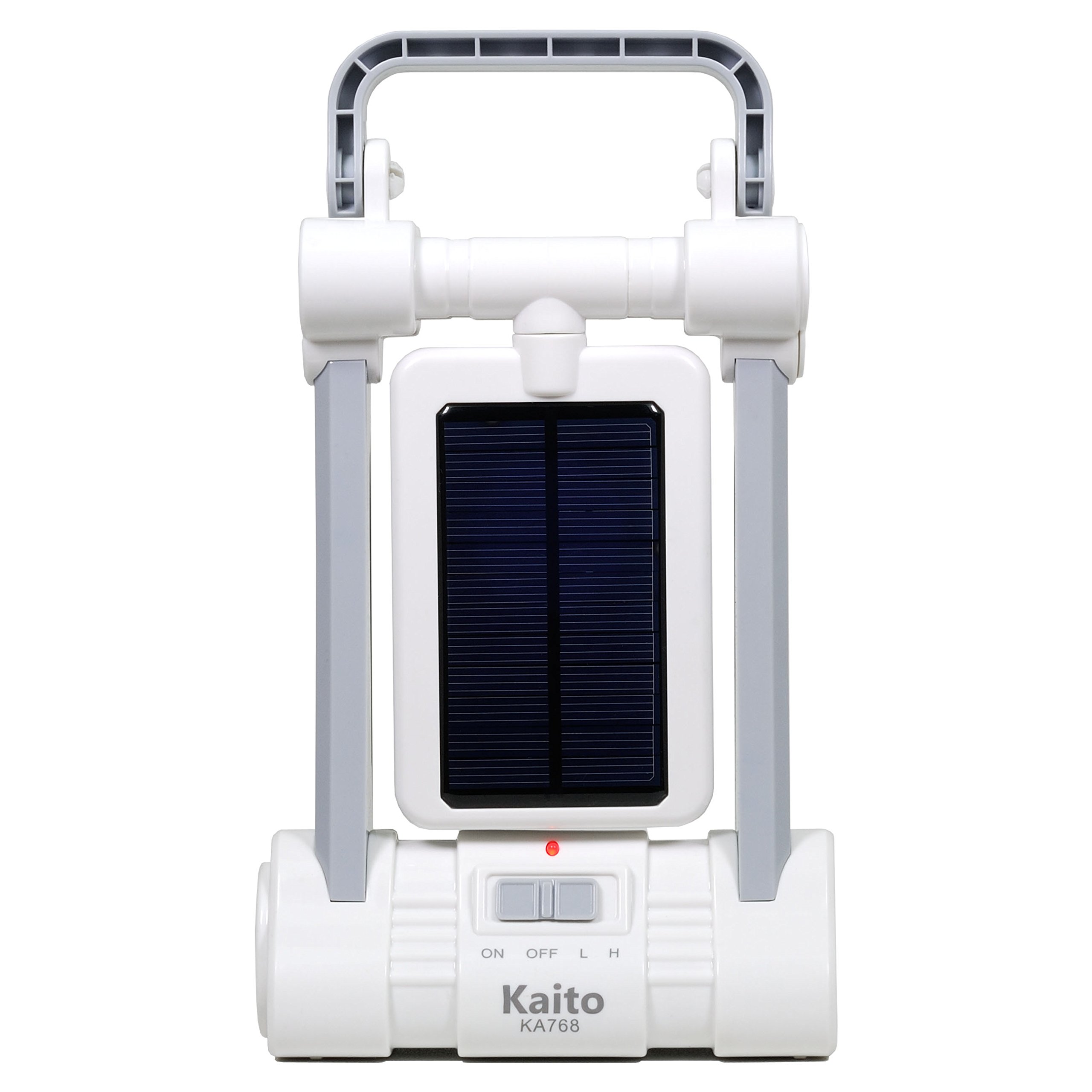 Kaito KA768 Multi-Functional Twin-Panel Rechargeable & Portable Solar LED Lantern