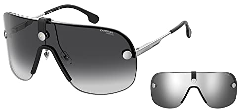 Carrera CA Epica II Sunglasses, Palladium Frame, Grey Shaded Lens, 716736298757