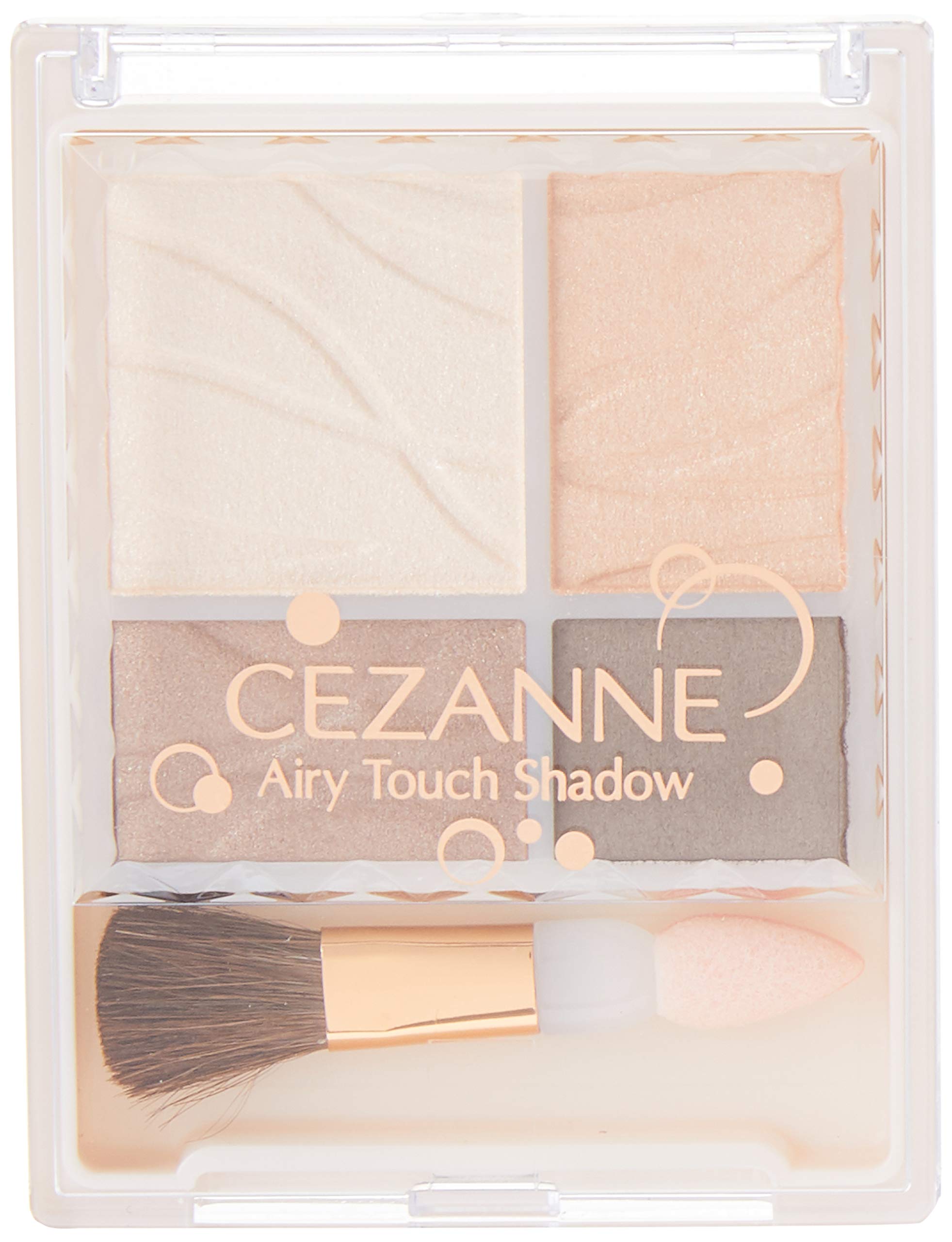 Cezanne Airy touch Eye shadow 01(Beige Brown)