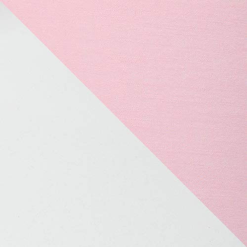 Limelights LT2044-POW Stick USB Charging Port and Fabric Shade Table Lamp, White/Light Pink,8.5 x 8.5 x 19.5