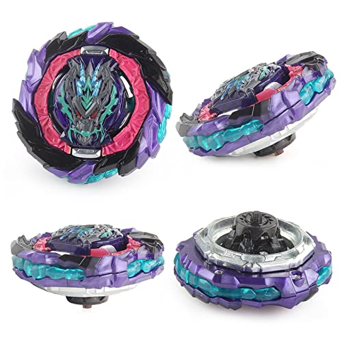 MECHGYRO Burst Launcher LR Play Blade Blade Toy Set Metal Fusion Gyros B-186 DB #01 ROAR BAHAMUT God Bey Battling Top Toys Left Right Launcher Handle Grip Evolution Blades Game Set Gift for Boys 8-12+