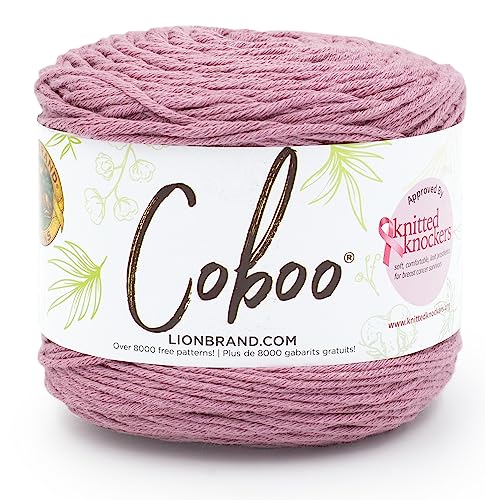 Lion Brand Yarn - Coboo 6 Pack with Needle Gauge (Plume)