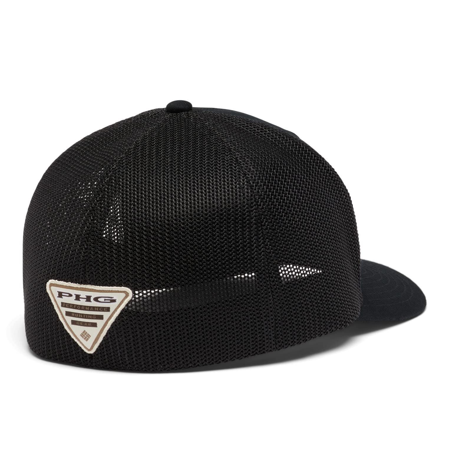 Columbia Unisex PHG Logo Mesh Ball Cap - High, Black, Large/X-Large