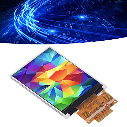 Eulbevoli LCD Display Module, SPI Interface Display Screen Monitor 240x320 ILI9341 Drive TFT IPS for Replacement
