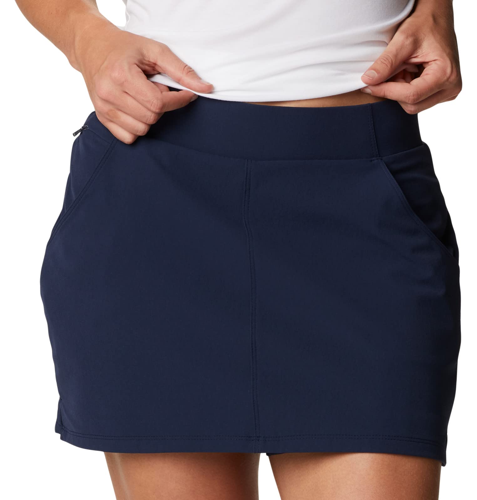 Columbia Women's Sun Drifter Woven Skort, Collegiate Navy, X-Large