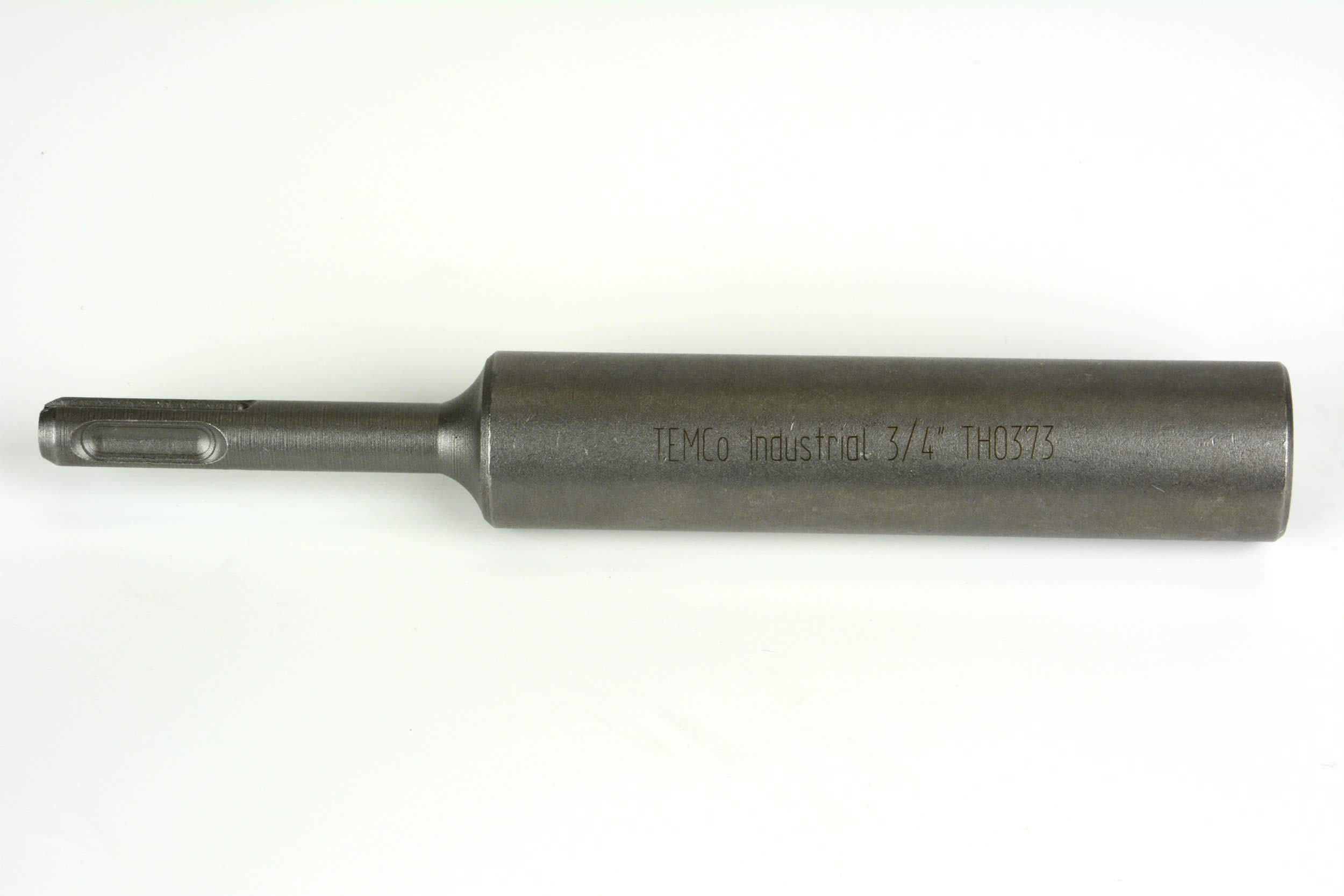 TEMCo TH0373- SDS PLUS shank 3/4" Bore Forged Ground Rod Driver will drive both 5/8 inch & ¾ inch Ground Rods