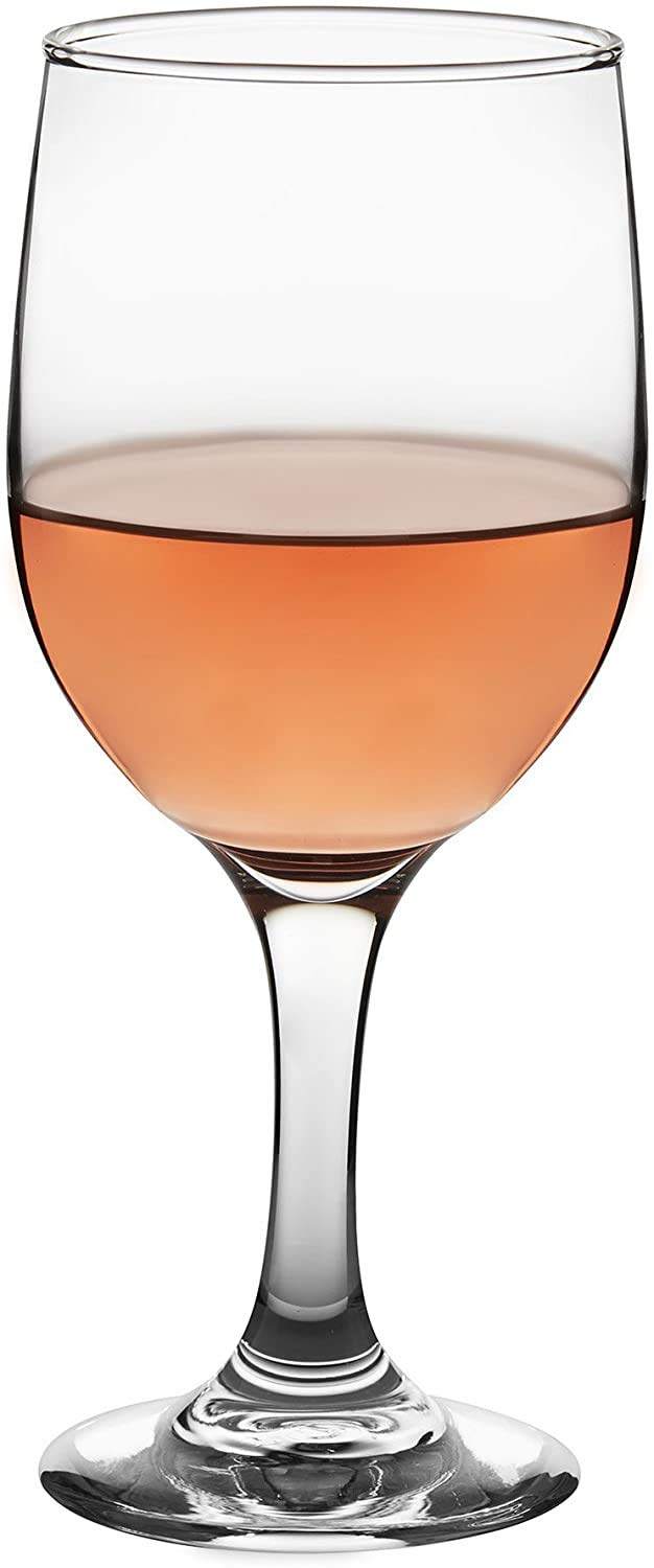 Libbey Claret Clear Wine Goblets - Set of 4, 11.5 oz