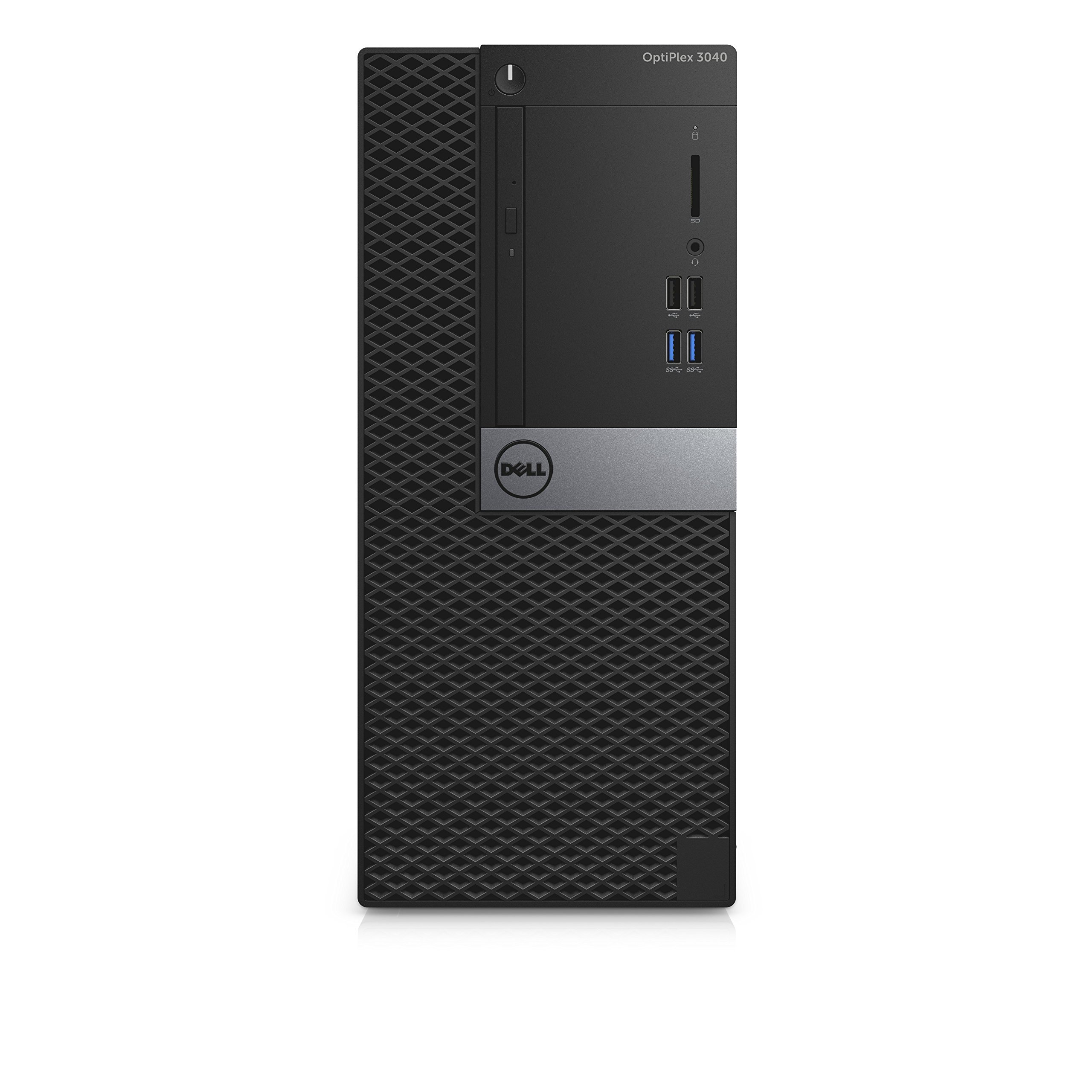 Dell MXM0H OptiPlex 3040 MT (Intel Core i5-6500, 8GB 1600MHz DDR3L RAM, 500GB HDD, Windows 10 Pro, Black) (Renewed)