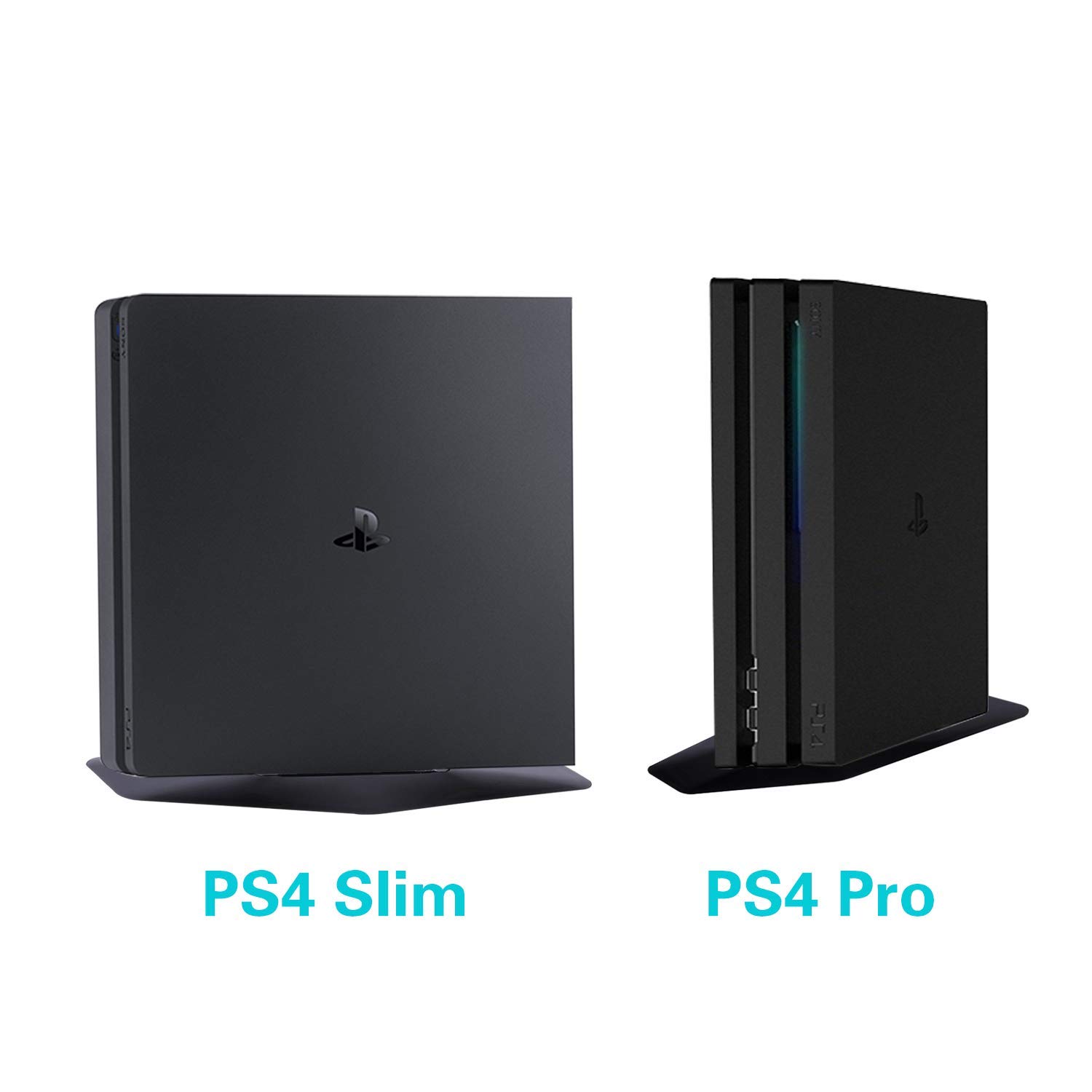 Yanfider Vertical Stand for PS4 Slim / PS4 Pro Console Base Bracket Mount Holder Stand Compatible with Playstation PS4 PRO/ PS4 Slim (PS4 not Included)