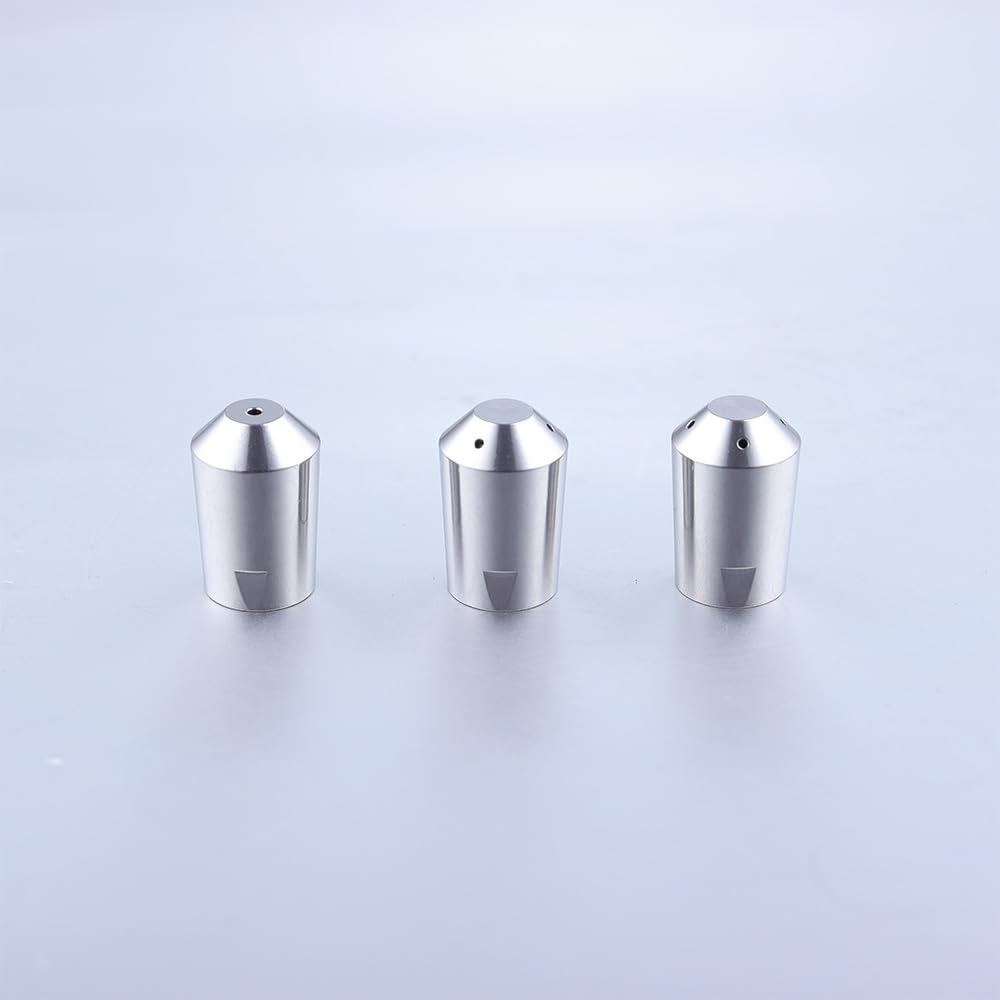 JOYSOG For Rancilio machine accessories, 304 Stainless Steel Coffee Machine Nozzle for Rancilio Steam Wand Tip Replacement Parts (4 hole)
