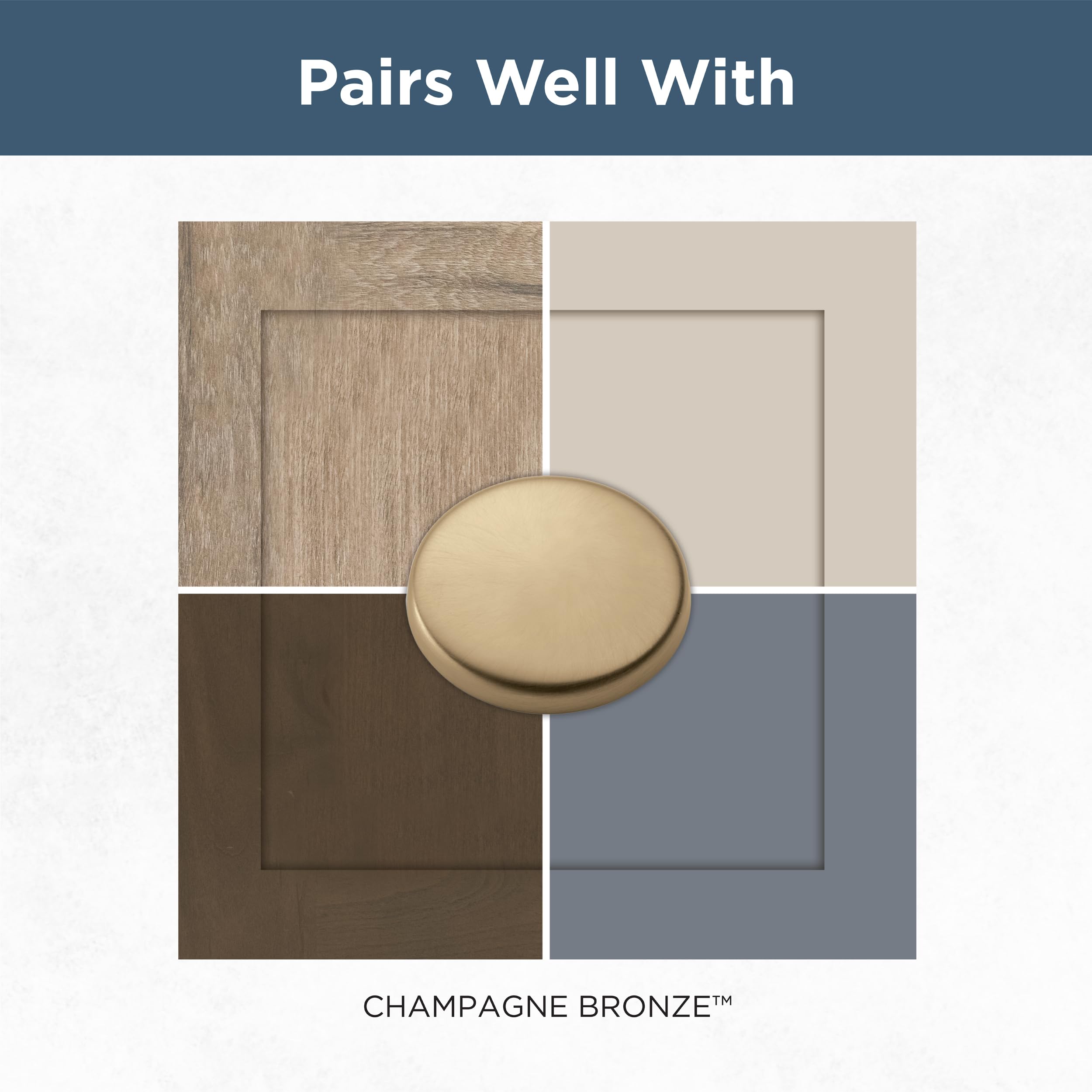 Franklin Brass Bar Cabinet Pull, Champagne Bronze, 3 in (76mm) Drawer Handle, 10 Pack, BAR076Z-CZ-B