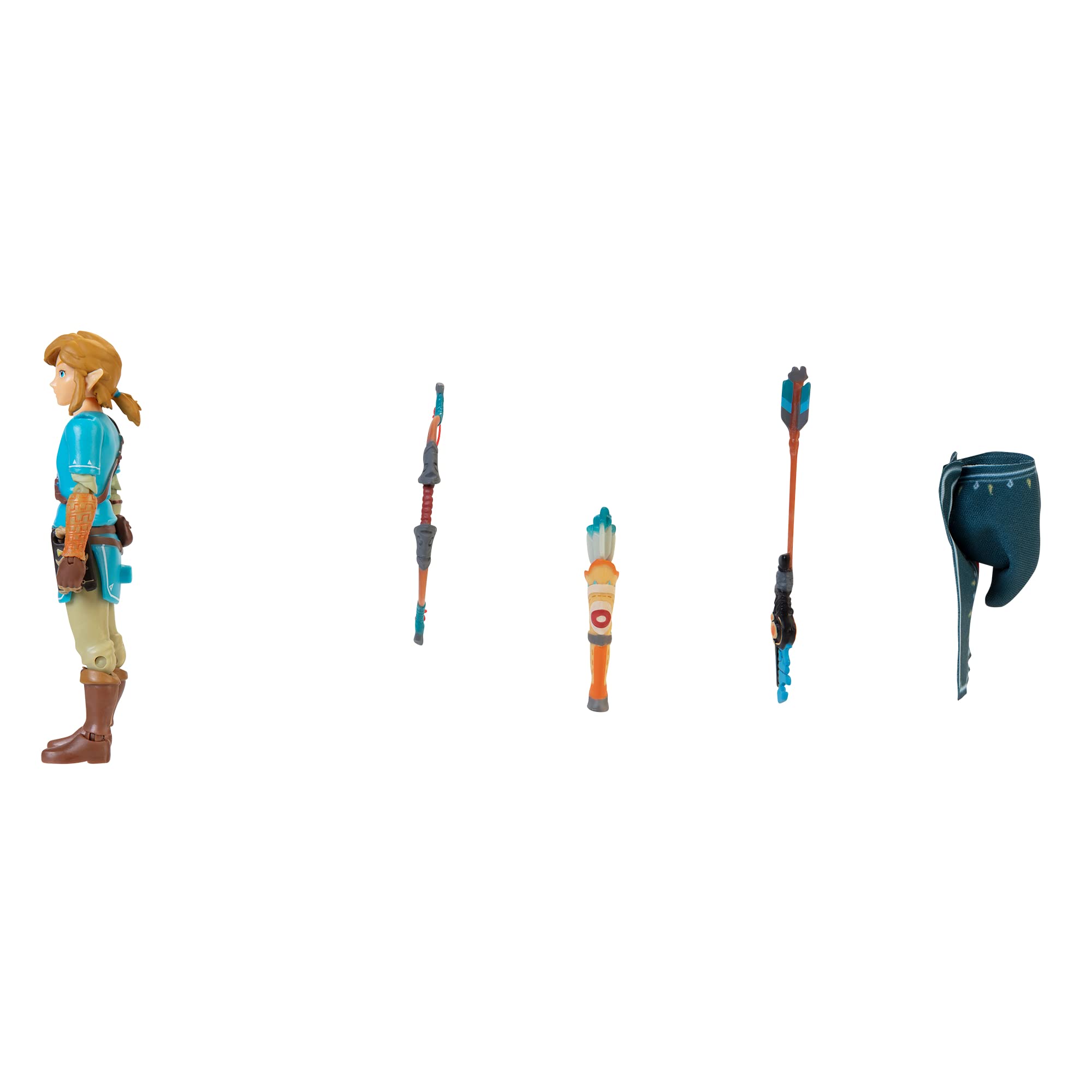 The Legend of Zelda Breath of The Wild Link Exclusive Action Figure [Tunic, Bow, Arrow & Quiver]