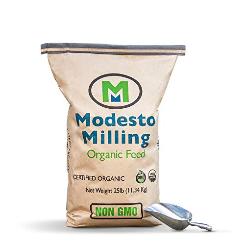 Modesto Milling Organic, Non-GMO Layer Pellets for Ducks, 25lbs; Item# 753
