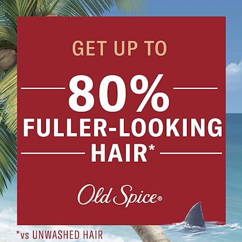 Old Spice Fiji 2-in-1 Shampoo and Conditioner for Men, 21.9 Fl Oz Each, Twin Pack