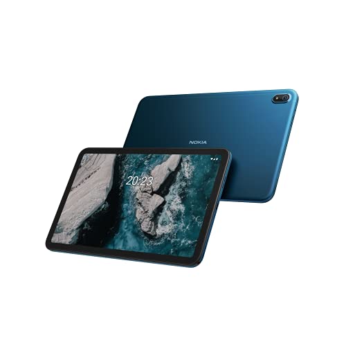 Nokia T20 | Android 11 | 10-Inch Screen | Tablet | US Version | 4/64GB | 8MP Camera | Ocean Blue