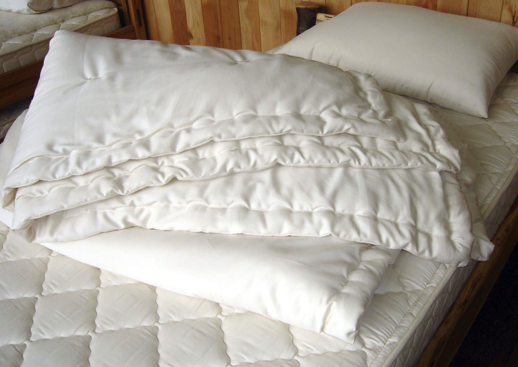 Holy Lamb Organics Perfect Comfort Wool Comforter - Full/Queen