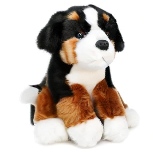 TigerHart Bastien The Bernese Mountain Dog - 13 Inch Stuffed Animal Plush