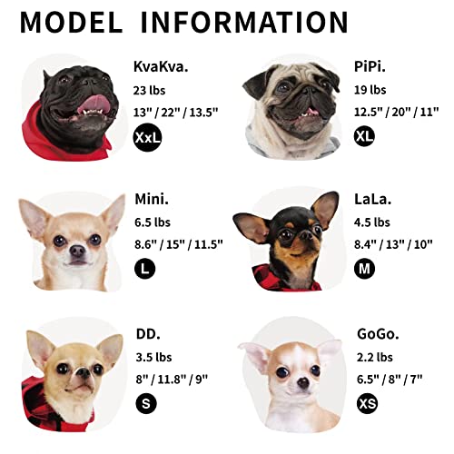 πππ πππππππ Frienperro Dog Clothes for Small Dogs Girl Boy, 100% Cotton Small Dog Hoodie, Chihuahua Clothes Pet Cat Winter Warm Sweatshirt Sweater, Teacup Yorkie Puppy Clothing Coat Costume