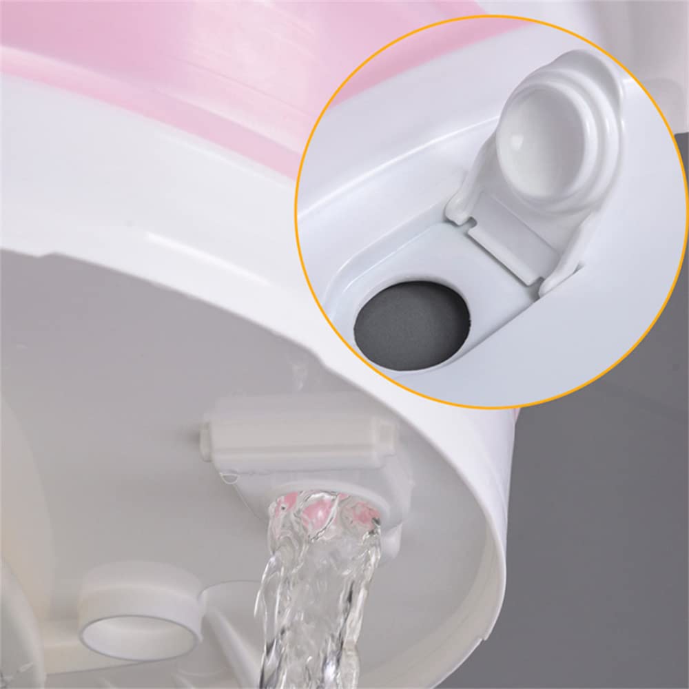 Fold Washboard Basin for Hand Washing Clothes,Non-Slip Washtub with Integrated Washboard for Hand Wash Laundry Household (Grey)