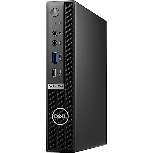 Dell Newest OptiPlex 7000 Business Micro Form Factor MFF Desktop Computer, 12th Gen Intel 12-Core i7-12700, 64GB DDR5 RAM, 2TB PCIe SSD, WiFi 6, Bluetooth, Keyboard & Mouse, Windows 11 Pro