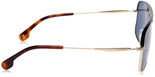 Carrera Casual Round Sunglasses, Gold Blue, 60